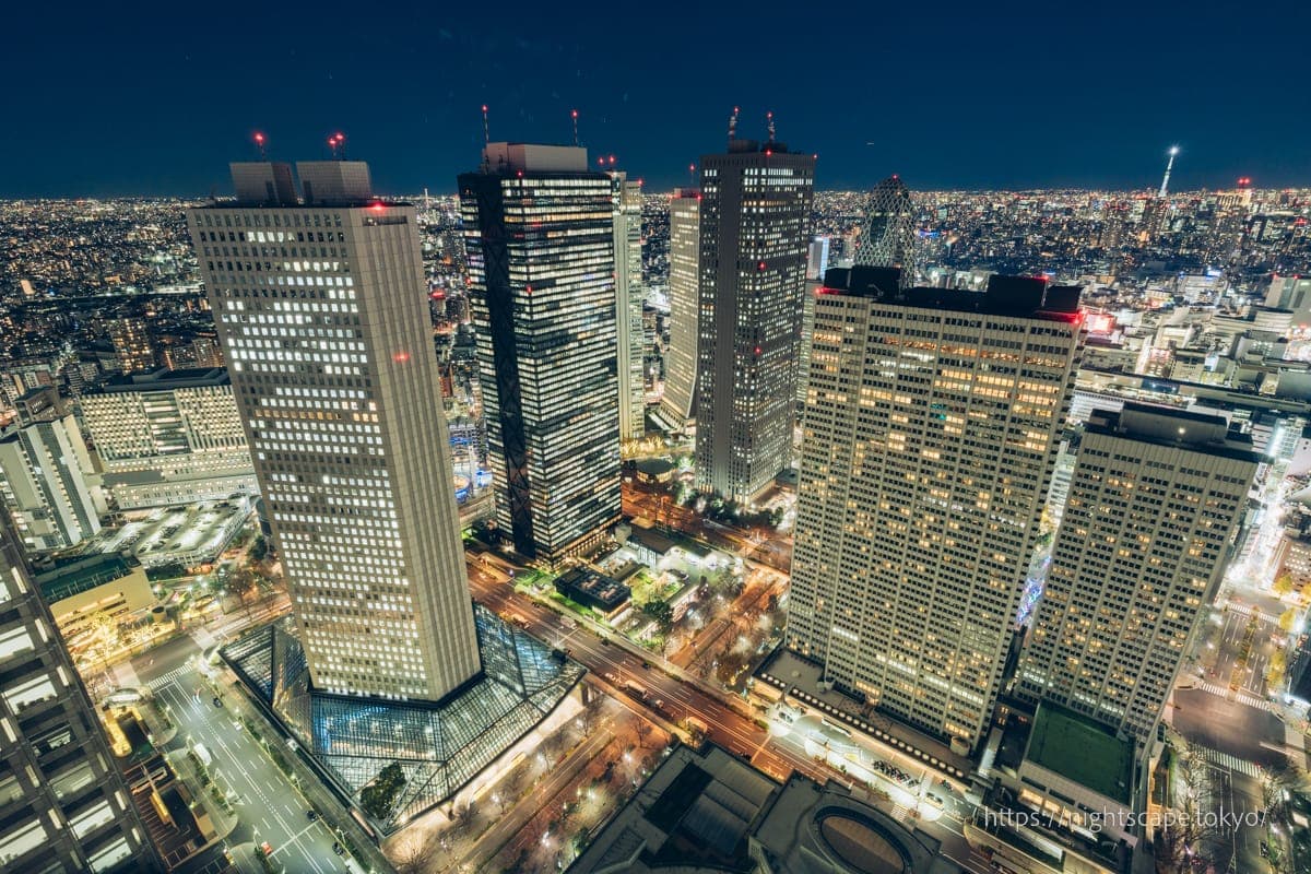 東京都廳南展望室・北展望室的交通方式・營業時間・夜景看點指南 | 東京夜景導覽