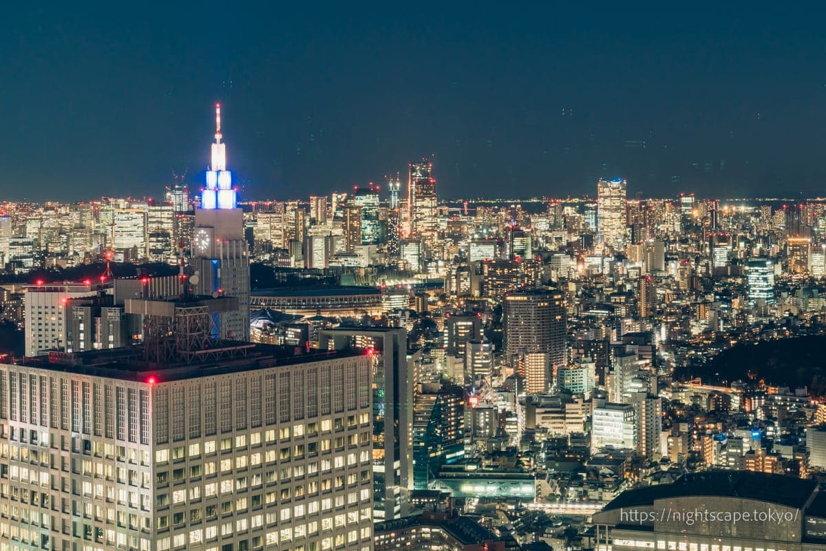 Tokyo Metropolitan Government Building South and North Observation ...