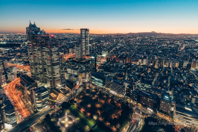 Find the best night view spots in Tokyo【Tokyo Night】