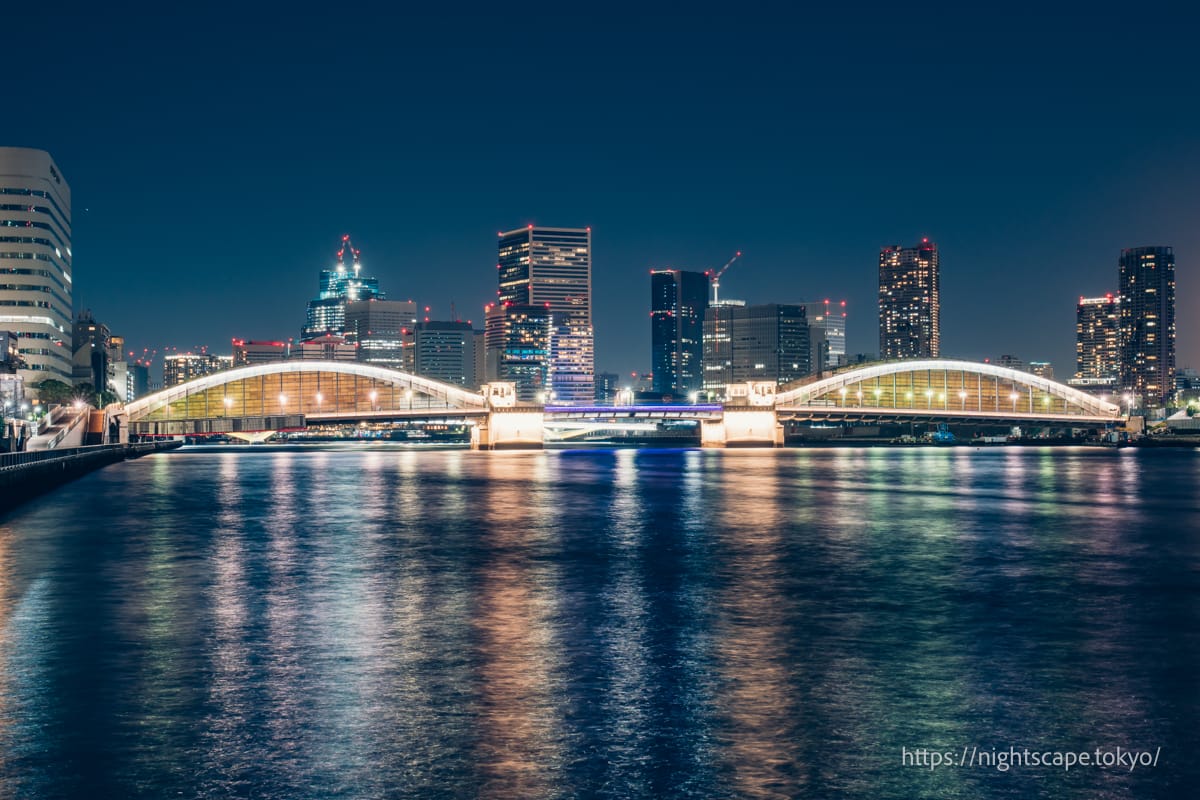 Introducing 12 unique bridges over the Sumida River that are ...